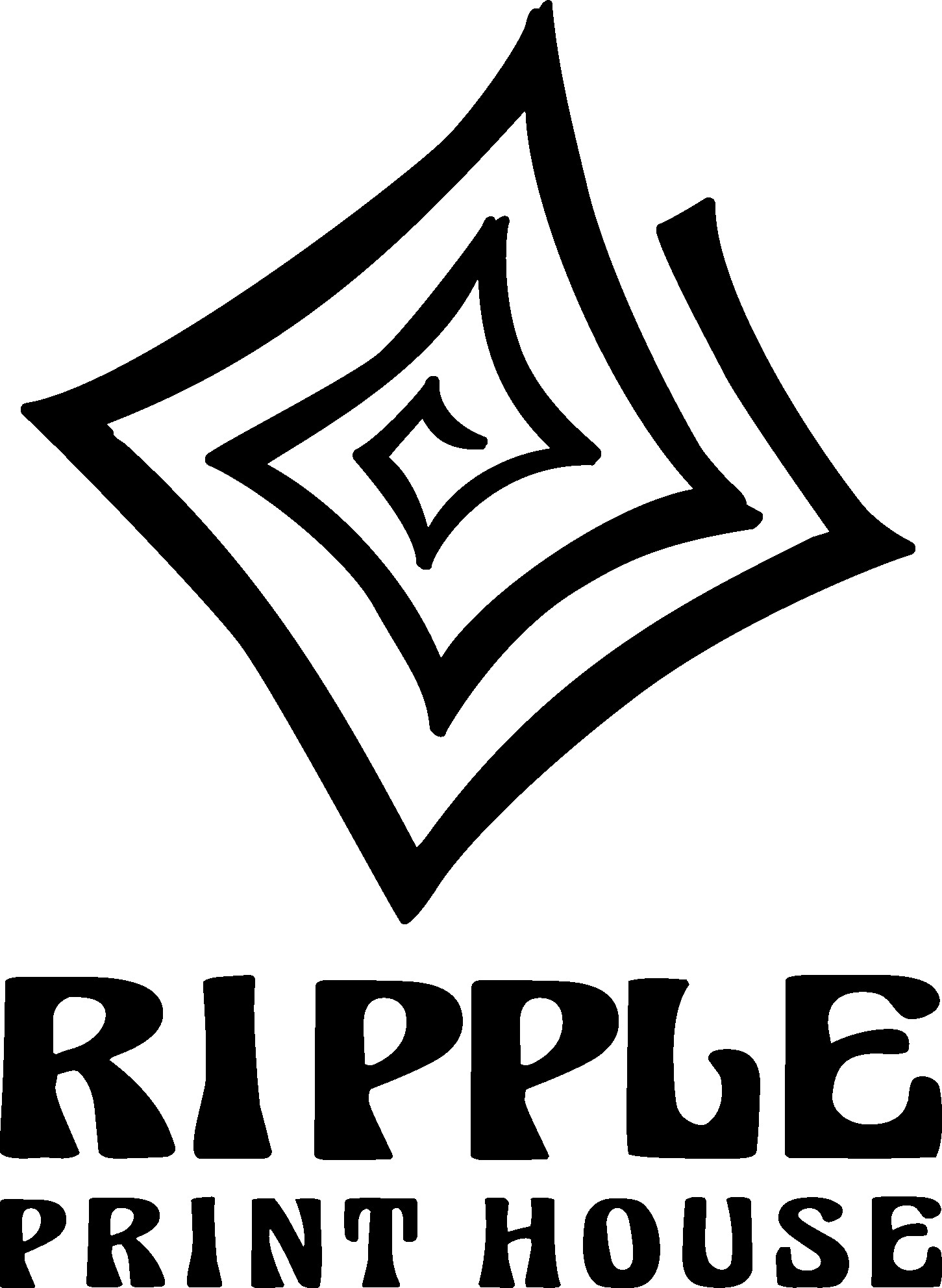 Ripple Print House Tote - Black – Rippleprinthouse